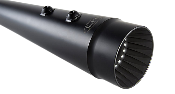 Touring Mufflers with Single Fluted End Caps (FLH002) – Cary Faas ...
